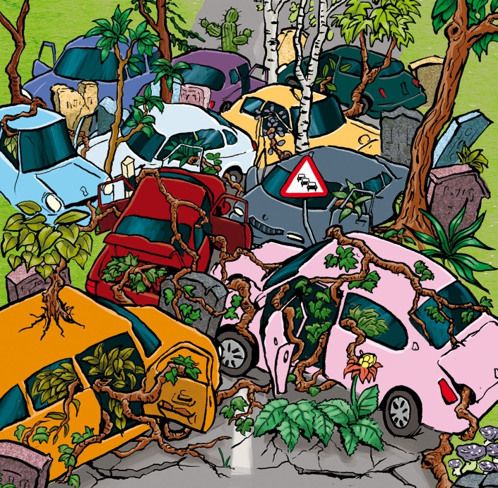 Zombert. Hilfe die Autos kommen! – Kai Pannen